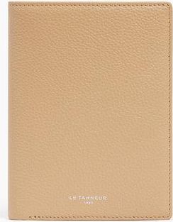 Le Tanneur Portefeuille vertical zipp&eacute; Emile en cuir grain&eacute;