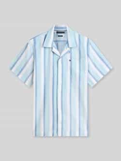 Tommy Hilfiger Regular Fit Kurzarmhemd aus reiner Baumwolle