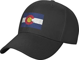 Generic Casquette De Sport Effet De Texture du Drapeau du Colorado Chapeau De Tennis L&eacute;g&egrave;re,Anti Soleil Casquette Baseball pour Et&eacute; Activit&eacute;s Badminton