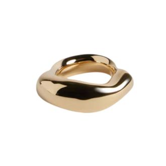 Balenciaga Eisa Ring - - Accessories - unisex - Gelb - 54 MM
