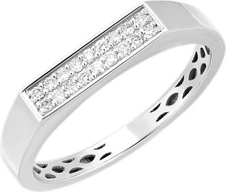 Edenly Ring Frische - Gaia - 18 Karat Weißgold und Diamanten