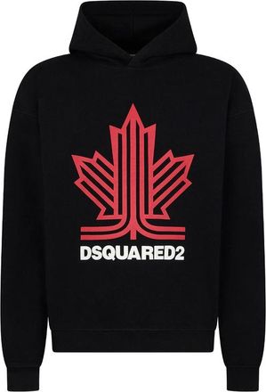 Dsquared2 Ski Leaf Relaxed Hoodie