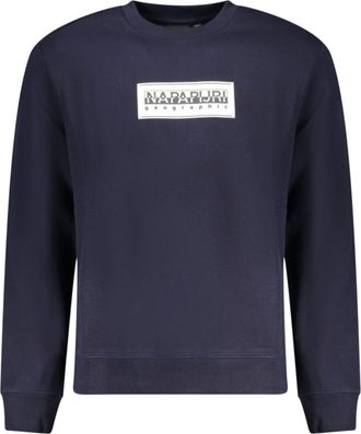 Napapijri Sweatshirt mit Rundhalsausschnitt NP0A4I1A, Marineblau 1761, XXL