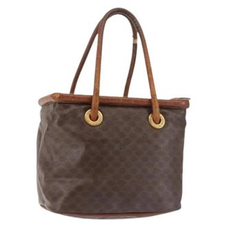 Celine Pre-owned Vintage Canvas Handbag - - Pre-owned - Damen - Braun - ONE SIZE