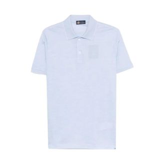 Paul & Shark Button Polo Shirt - - Tops - Herren - Blau - XL