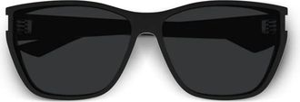 Saint Laurent Eyewear Sonnenbrille mit Cat-Eye-Gestell - Schwarz