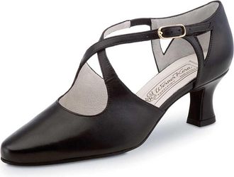 Werner Kern Damen Tanzschuhe INES 6,5 - Farbe: Schwarz - Gr&ouml;&szlig;e: UK 4,5