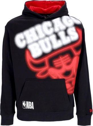 New Era Neon NBA Hoodie - - Sweatshirts & Hoodies - Herren - Schwarzk - XL