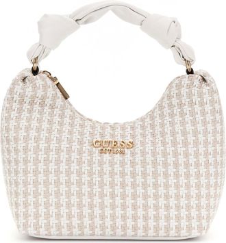 Guess Mirema Small Hobo Bag White Multi