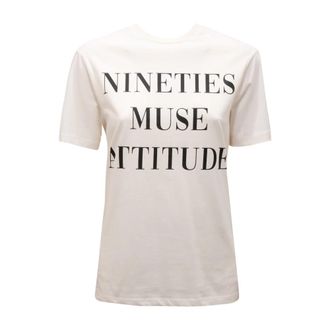 Elisabetta Franchi Maglia Wo Cotton - - Tops - Damen - Wei&szlig; - XS
