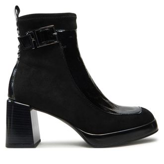 Hispanitas Stiefeletten Hispanitas Velour Str-I24 HI243664 Schwarz