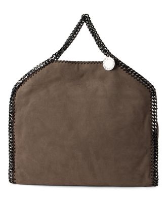 Stella McCartney Chain-Trimmed Tote Bag - Taupe