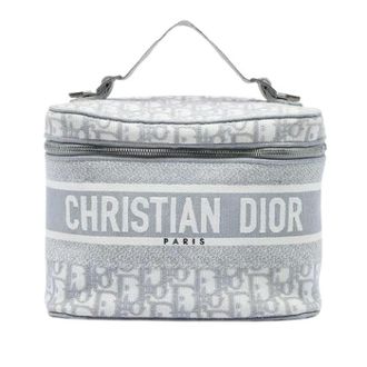 Dior Vanity Bag Pre-owned - Femme - Pre-owned - Gris - Taille: ONE Size