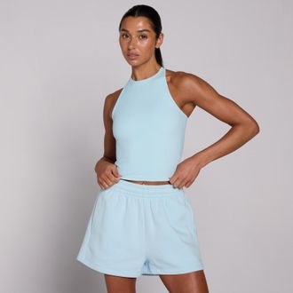 MyProtein D&eacute;bardeur col haut Tempo MP femme - Bleu ciel - XXL