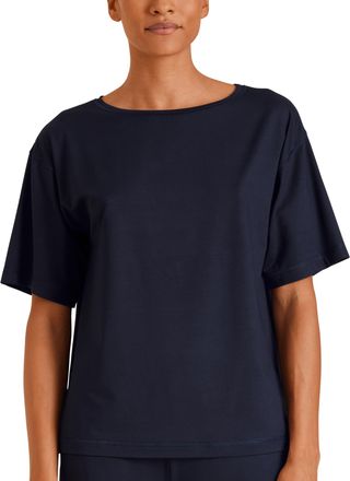 CALIDA Deepsleepwear Balancing T-Shirt Damen, Rundhalsausschnitt mit weiten Ärmeln