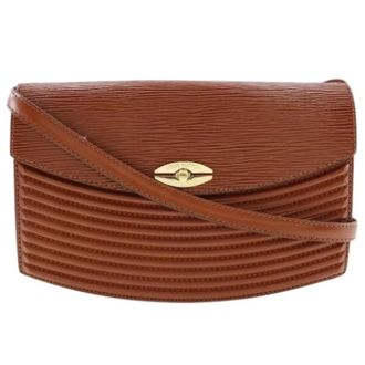 Louis Vuitton Sac bandouli&egrave;re en cuir Pre-owned - Femme - Pre-owned - Brun - Taille: ONE Size