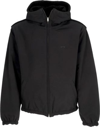 Arte Homme, Vestes, Noir, Taille: L Nylon Technical Jacket