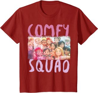 Disney Wreck It Ralph 2 Comfy Squad Photo Group Shot T-Shirt