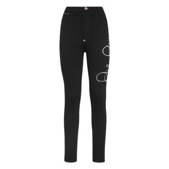 Philipp Plein Damen, Jeans, Schwarzk, W26Größe