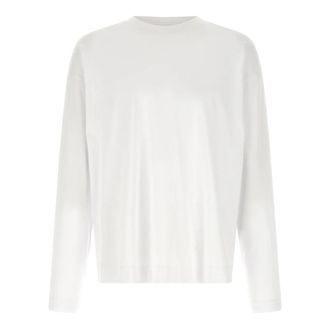 Dries Van Noten Hegland Baumwolljersey-T-Shirt - - Tops - Herren - Wei&szlig; - XL