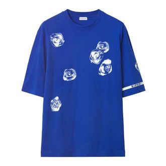 Burberry Homme, Tops, Bleu, Taille: S T-Shirt