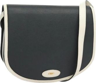 Bally Sac bandouli&egrave;re vintage doccasion - Femme - Pre-owned - Bleu - Taille: ONE Size