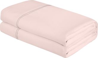 Royale Linens California King Bettlaken, ultraweich, geb&uuml;rstete 1800 Mikrofaser, knitterfrei und schmutzabweisend, Hotelqualit&auml;t, Bettlaken f&uuml;r Bett, Kingsize, Rosa