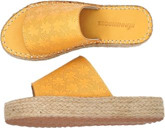 Bonateks Damen Frrbtrlk100078 Wedge Sandal, Orange, 38 EU