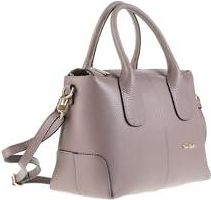 Pierre Cardin Sac à main pour femme en cuir véritable Made in Italy 22x15x10 cm 1986, taupe, Taille unique