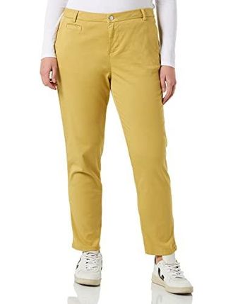 Benetton Pantalon 4gd7558s3, Jaune 6v1, 42 Femme