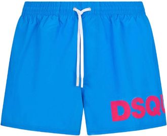 Dsquared2 Homme, Maillots de bain, Bleu, Taille: L Boxer Mini