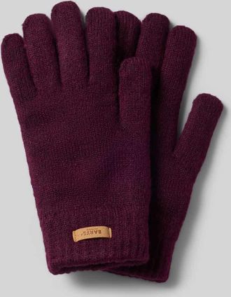 Barts Handschuhe mit Label-Patch Modell Witzia