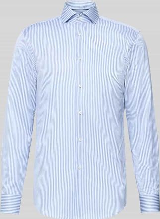 HUGO BOSS Slim Fit Businesshemd aus reiner Baumwolle Modell HANK