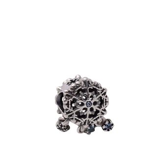 Pandora Femme, Accessoires, Gris, Taille: ONE Size Charme Goutte Flocon Scintillant