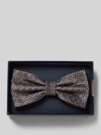 Willen Krawattenfabrik Fliege aus reiner Seide mit verstellbarer Kragenweite