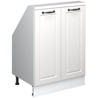 Vicco Dachschr&auml;genschrank Rion, Wei&szlig;/Wei&szlig; Landhaus, mit 2 T&uuml;ren, Vicco