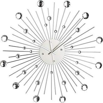 Out of the Blue Out of the blue 79/3165 Metall-Wanduhr, Kristall-Stern