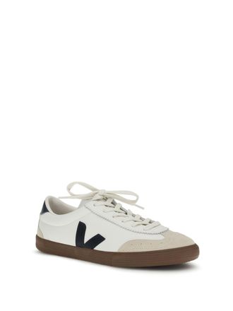 Veja Mens Volley Sneakers White_nautico_bark