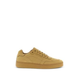 Saint Laurent Low-Top Leder-Sneakers - - Shoes - Herren - Braun - 40 EU