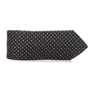 Canali Einfarbige Seidenkrawatte - - Accessories - Herren - Schwarzk - ONE SIZE