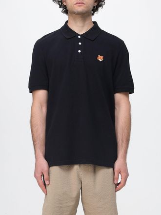 Maison Kitsun&eacute; Polo Homme couleur Noir