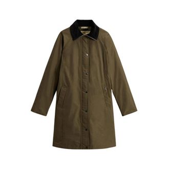 Woolrich Femme, Manteaux, Vert, Taille: 40 FR Manteau dext&eacute;rieur