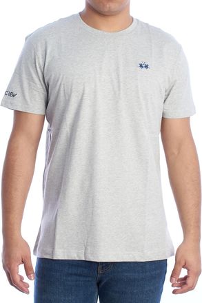 La Martina Kurzarm-T-Shirt mit normaler Passform XMR010-JS206 Herren