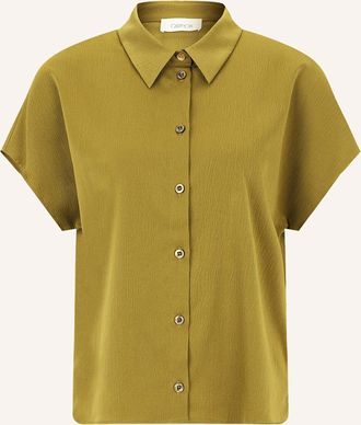 Cartoon Cartoon Hemdbluse Aus Satin gruen