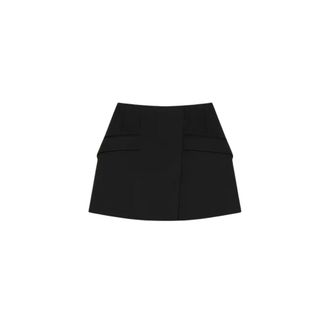 Givenchy Minirock aus Wolle - - Skirts - Damen - Schwarzk - S