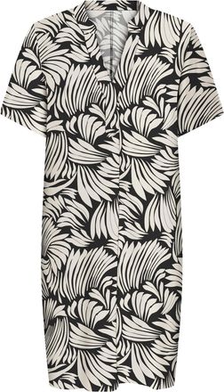 Only Female Tunika mit halber Knopfleiste ONLSUSI Kurzes Kleid