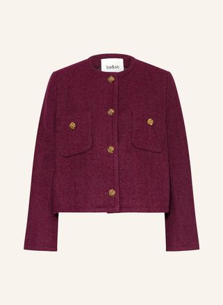 BA&SH Ba&Sh Kastenjacke Meredith Aus Boucl&eacute; rot