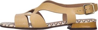 Chie Mihara Femme, Chaussures, Beige, Taille: 37 EU Taini Flat Sandal