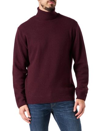 Casual Friday Casual Friday Herren Karl roll Neck Bounty Knit Pullover, 1916191/Fudge Melange, L