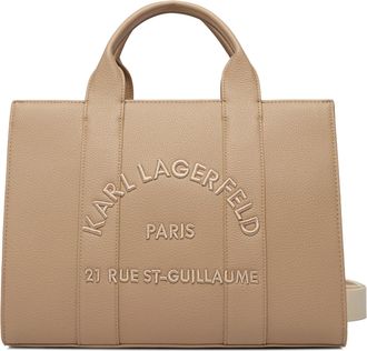 Karl Lagerfeld Handtasche KARL LAGERFELD B1W30041 Braun